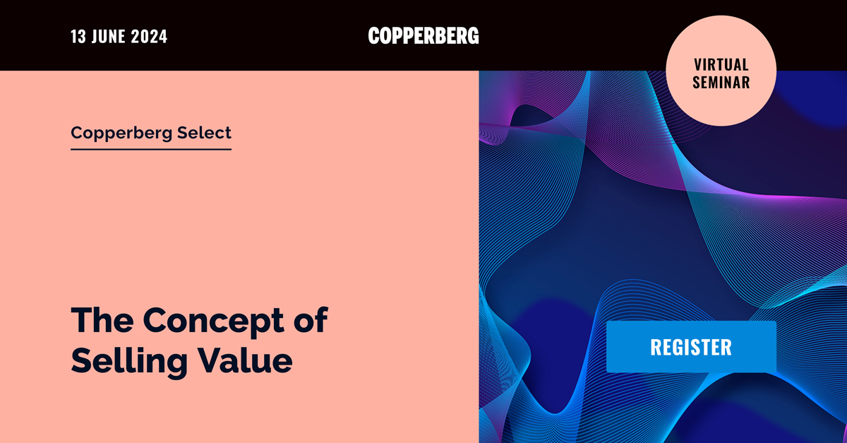 Copperberg Select: Selling Value - Copperberg